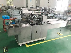 Automatic Cigarette Pack Wrapping Machine with Tear Tape