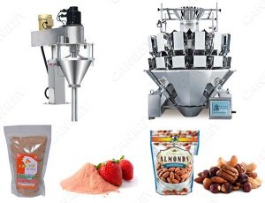 Rotary Stand Up Pouch Filling Machine for Dry Fruit