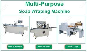 Automatic Square Soap Wrapping Machine BTB-300A