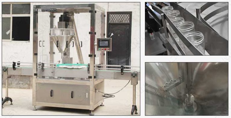 Automatic Protein Powder Fillling Machine-Dust Free